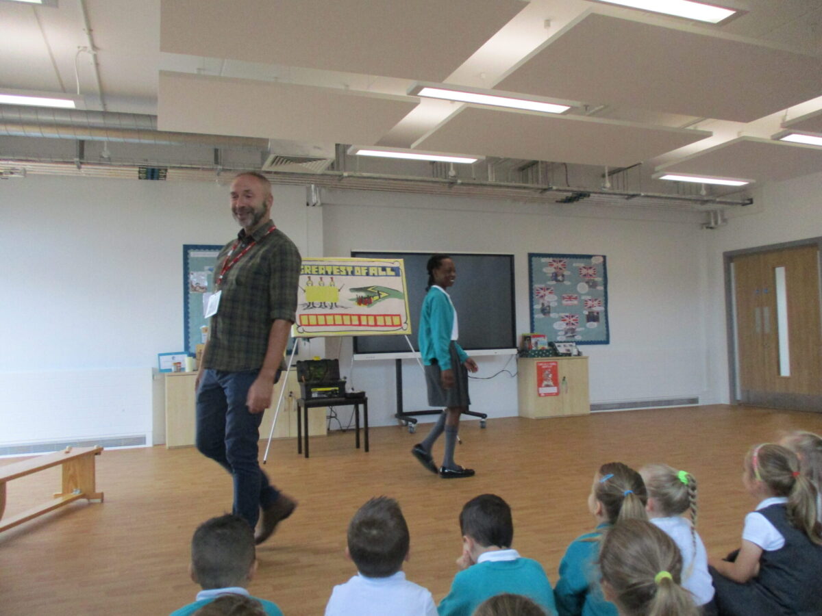 A visit from Mr Rae – Clearwater Academy
