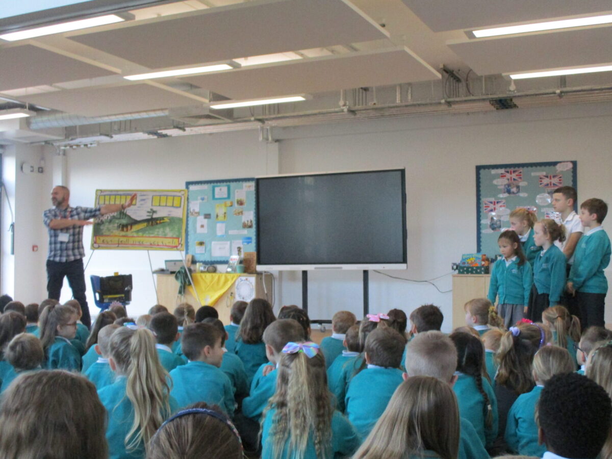 Mr Rea and The Open the Book Team Visits – Clearwater Academy